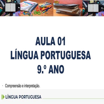 LÍNGUA PORTUGUESA - 9º ANO - AULA 1.pptx