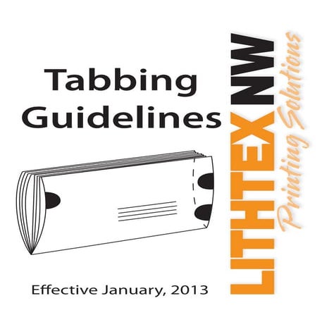 Tabbing Guidelines for Direct Mail Pieces | PDF
