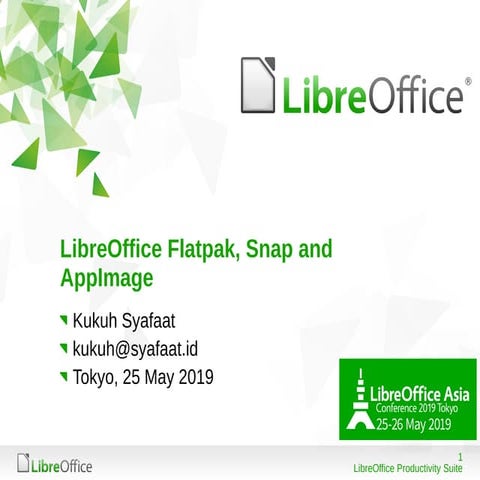 LibreOffice Flatpak, Snap and AppImage | PDF