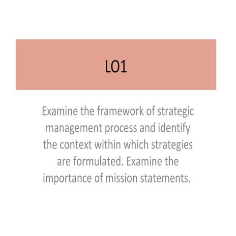 Strategic Management Chapter 1.ppt on Strategic Leadership | PPT