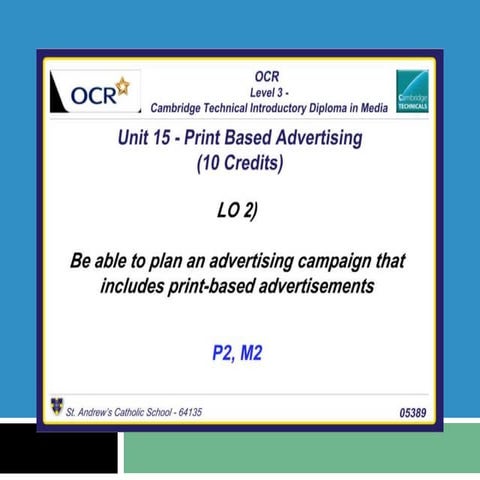 Unit 15 : LO2 | PPTX | Music | Entertainment