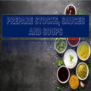 Soup AND ITS CLASSIFICATION | PPTX