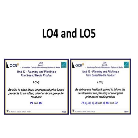 Unit 13 lo5 powerpoint | PPT