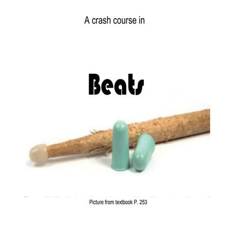 Learning Objects 7 - Beats and Beat Frequency | PPTX