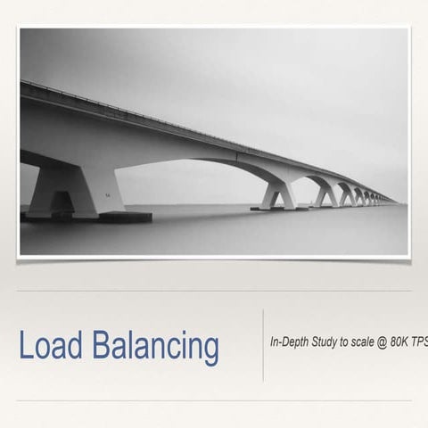 Loadbalancing In-depth study for scale @ 80K TPS | PPT