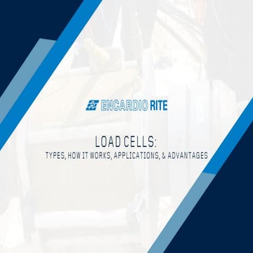 Load Cells: Types, How It Works, Applications, & Advantages | PDF
