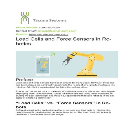 Load Cell Mounting and Installation Best Practices | PDF