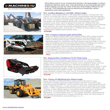 Loaders | PDF