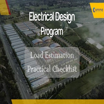 Load Estimation - Practical Checklist.pdf