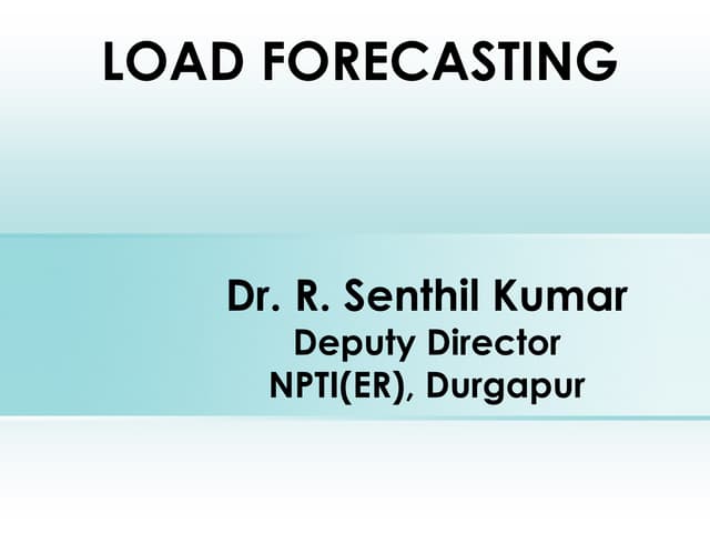 Load list calculation | PPTX
