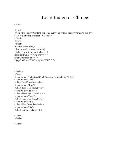 Calendar html code by karan chanana | DOCX