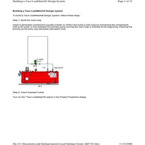 Load Match Taco Hss | PDF