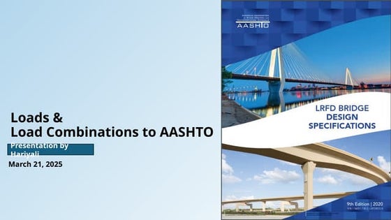 Bridge loading and bridge design fundamentals | PDF