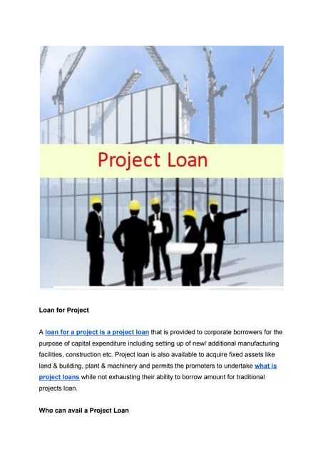 Project Report for Loan | PPT