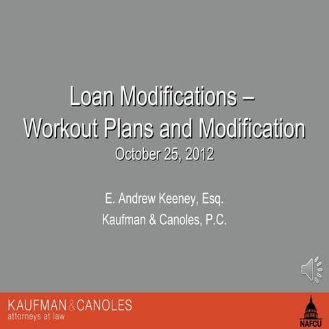 Loan modifications | PPT