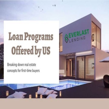 Loan Programes Offered by Us | PPT