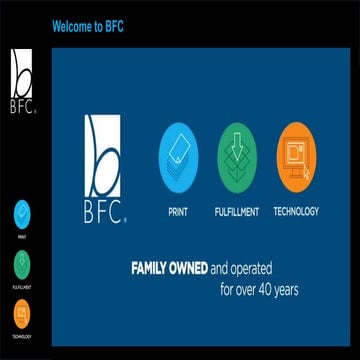 Welcome to BFC | PPT