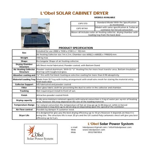 Lobel Solar Quality Policy | PDF