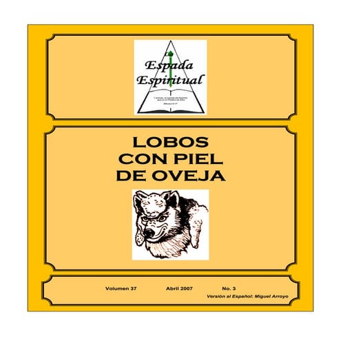 Lobos con-piel-de-oveja | PDF