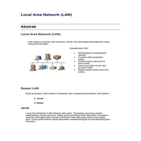 Local Area Network | PPT