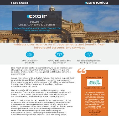 Local Authority Fact Sheet | PDF | Information Services Industry ...