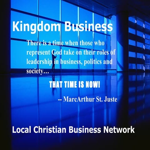 Local Christian Business Network Presentation 1.0 | PPT