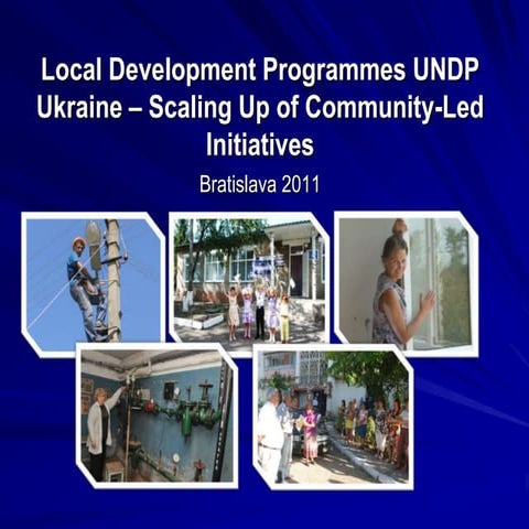 Local Development Programmes in UNDP Ukraine | PPT