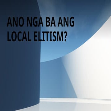 POLITIKAL DYNASTY | PPTX