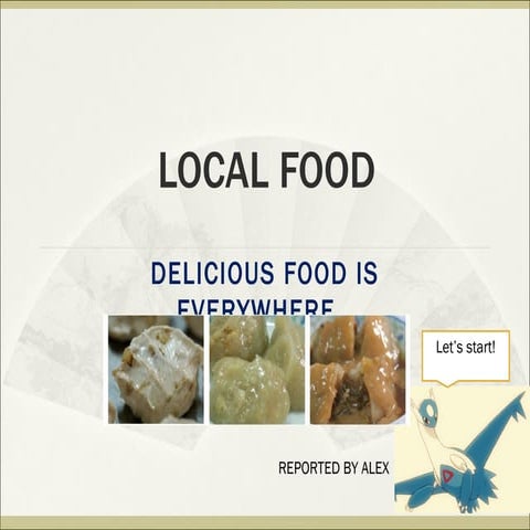 Local Food 2 | PPT