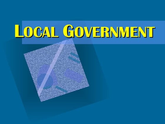 The Philippine Local Government Code | PPT | Developmental Sites | Real ...