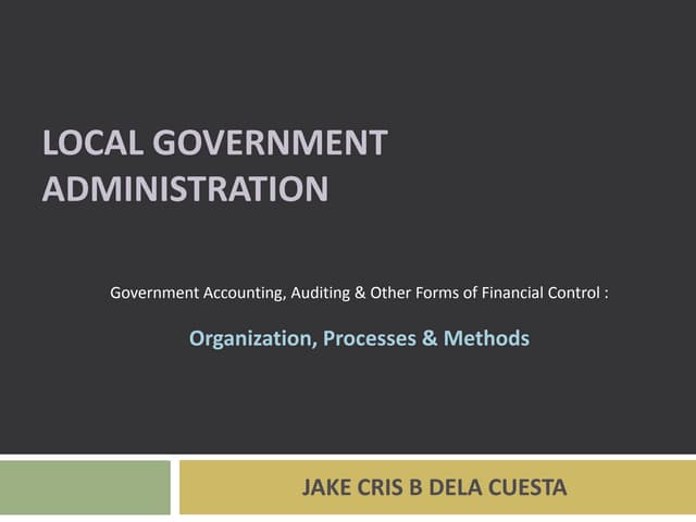 Lgu budgeting process | PPT