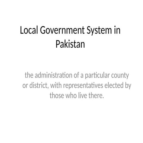 Local Government System in Pakistan.pptx