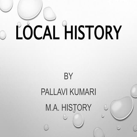 local history history of local history.pptx