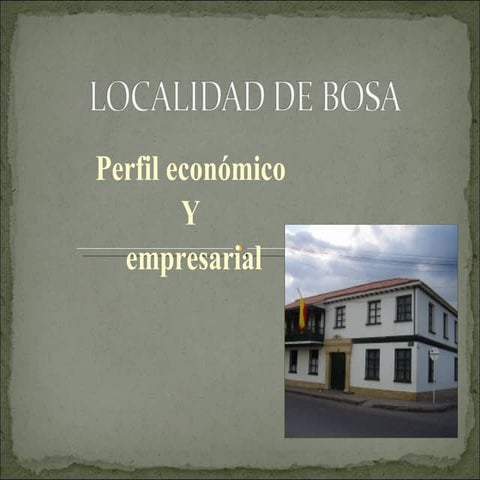 Localidad De Bosa | PPT