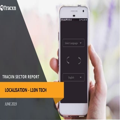 Tracxn - Localisation - L10n Tech Startup Landscape | PPT