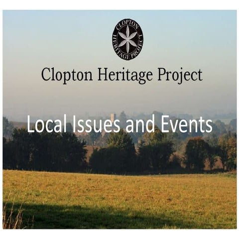 Local issues archive | PPT
