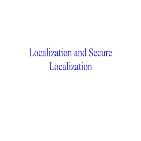 localization.ppt