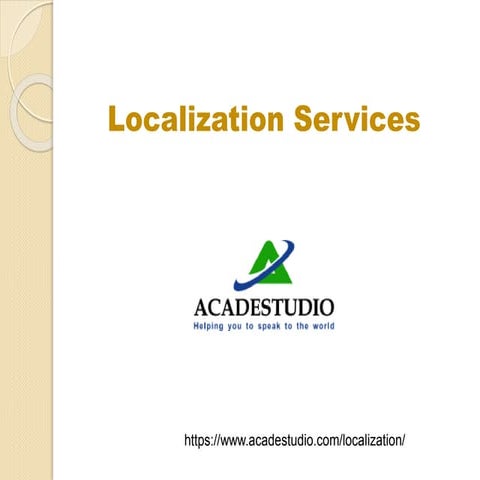 Localization services | PDF