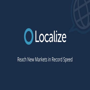 Localize Overview | PDF