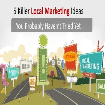 Local marketing ideas | PPT