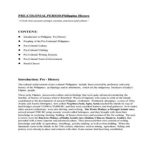 From Priestess to Monsters: The Babaylan Before and During the ...