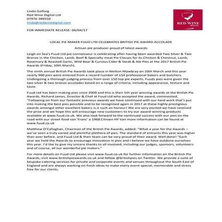 Press Release Example | PDF