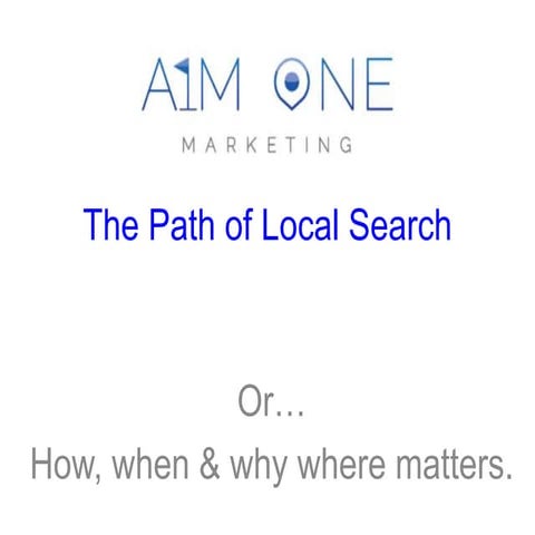 The Path of Local Search Optimization | PPTX | Search | Internet