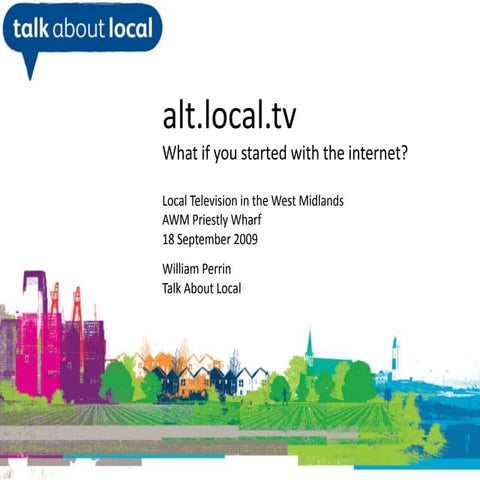 alt.local.tv local video news with public service values | PPTX ...