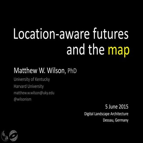 Location-aware futures and the map | PPT