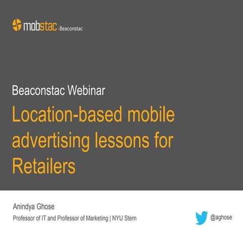 Location-based mobile advertising lessons for Retailers | PDF
