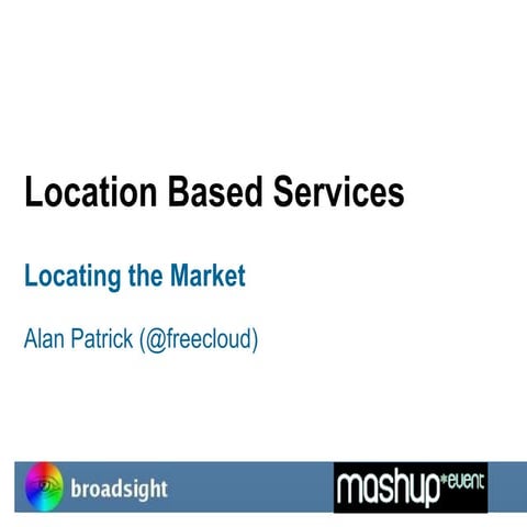 Location Based Services | PPT