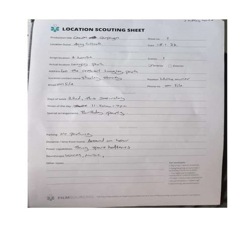 Location consent forms | DOCX