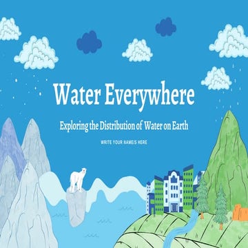 Location of Waters on Earth Activity Science Presentation | PDF