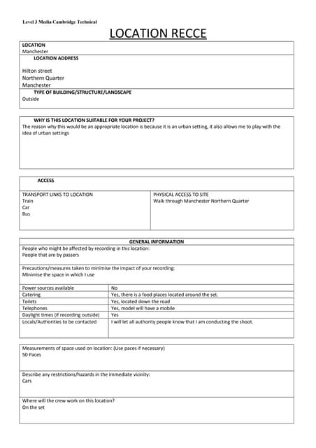 Risk assessment template | DOC | Medical Health